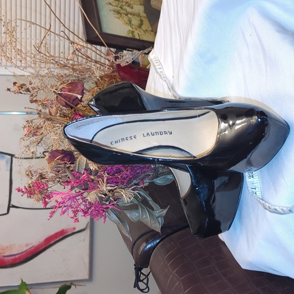 Chinese Laundry | Shoes | Chinese Laundry Black Patent Leather Platform ...
